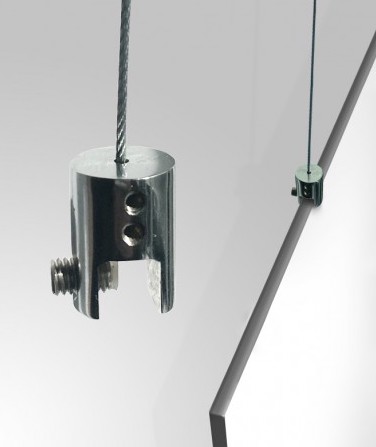 Heavy Duty Ceiling Cable Clamp (8mm) https://hangingsystem.uk/