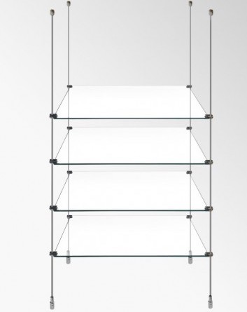 Display Rods for Glass Shelving (Fittings Only) https://hangingsystem.uk/