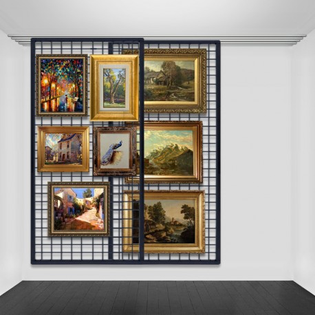 Sliding Grid Wall Hanging Kit